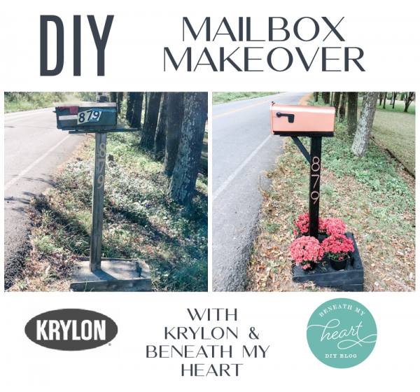 DIY Mailbox Makeover - Beneath My Heart