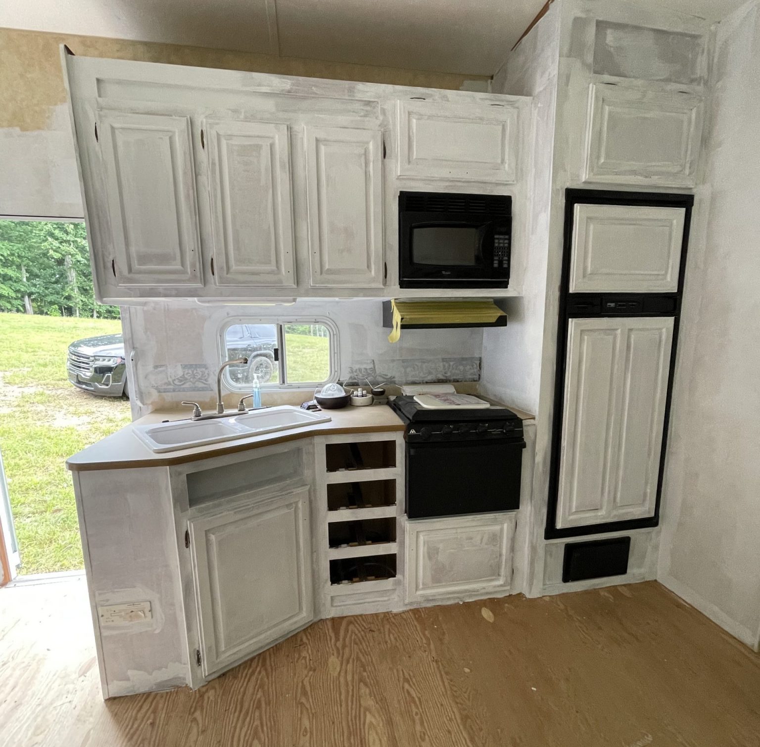 RV KITCHEN MAKEOVER REVEAL! {Before & After} - Beneath My Heart