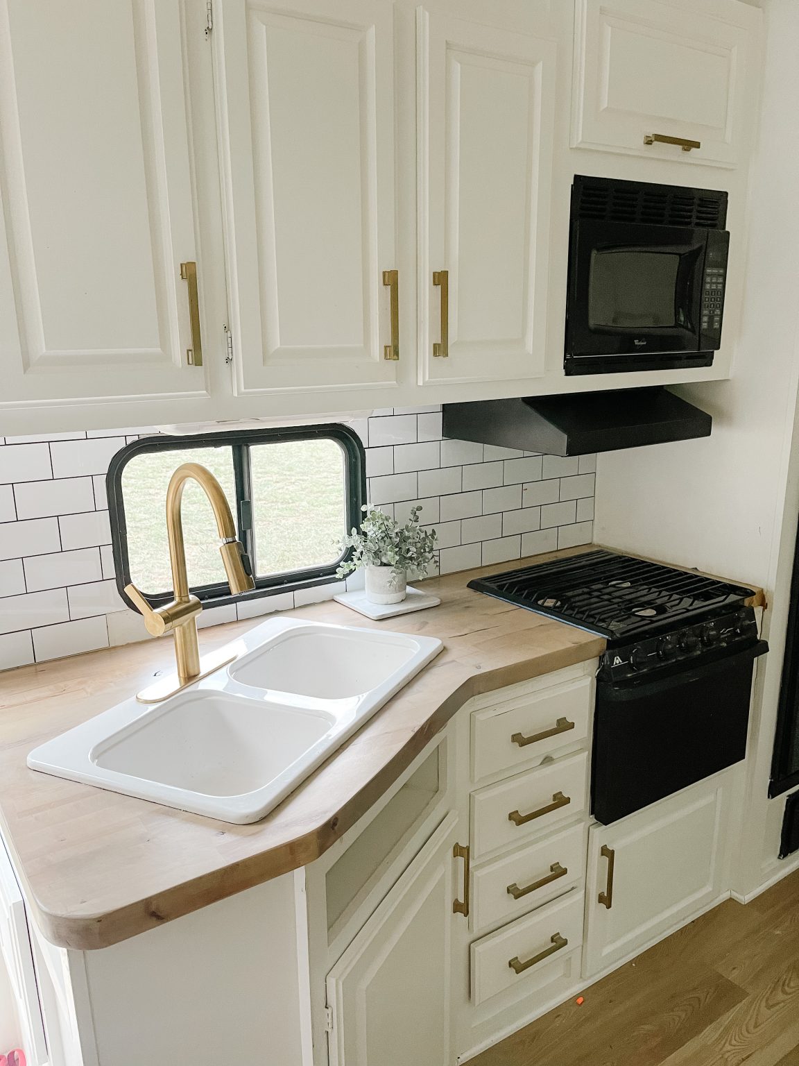 RV KITCHEN MAKEOVER REVEAL! {Before & After} - Beneath My Heart