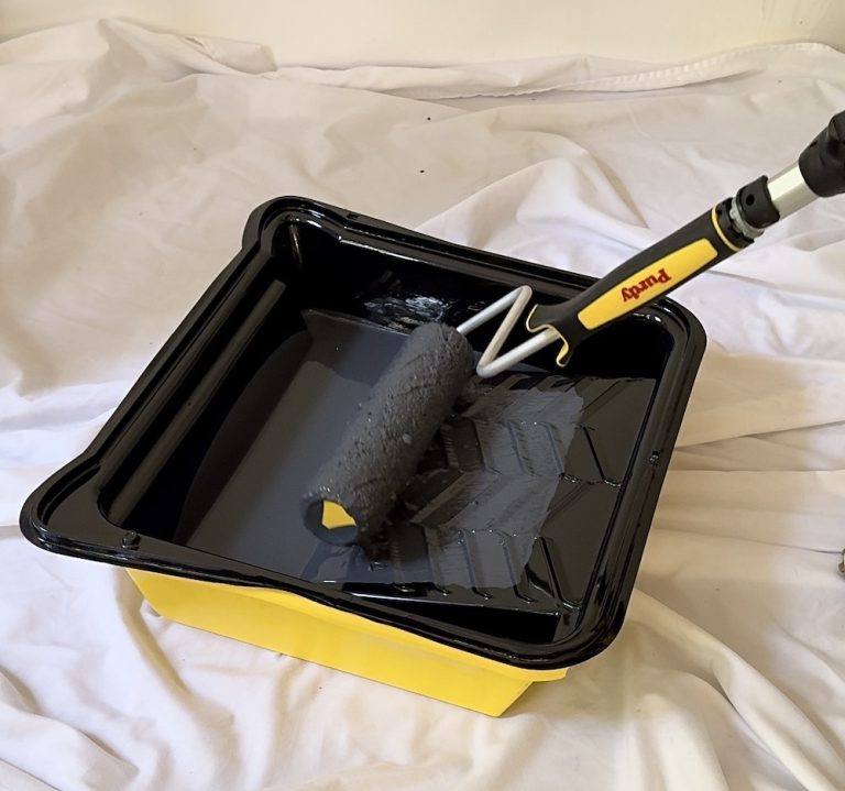 Tips for Cutting In and Rolling When Painting a Wall - Beneath My Heart